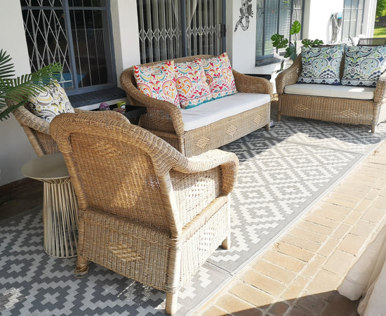 Classic Malawi Couch Set (Option 4) – Malawi Furniture - 100% Authentic ...