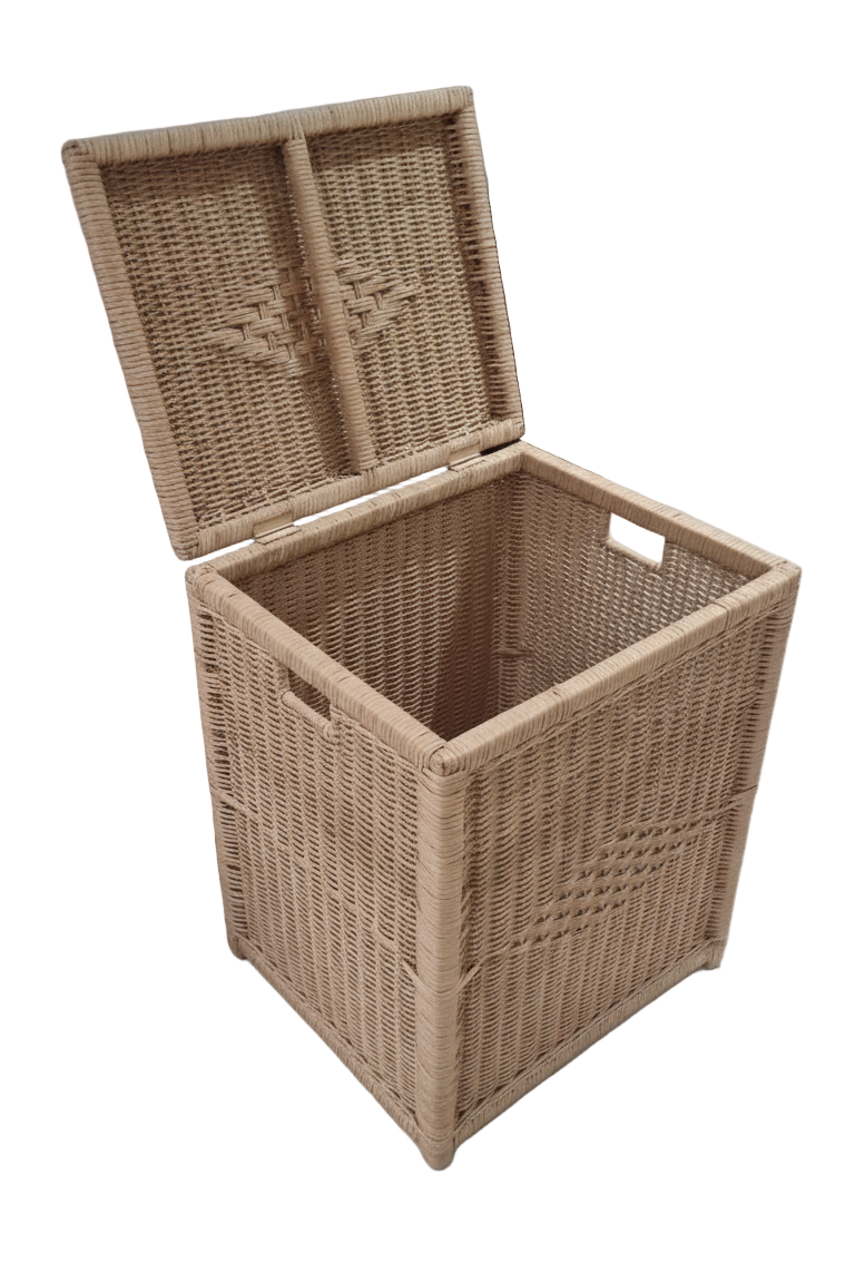 Square Laundry Basket with lid – Malawi Furniture