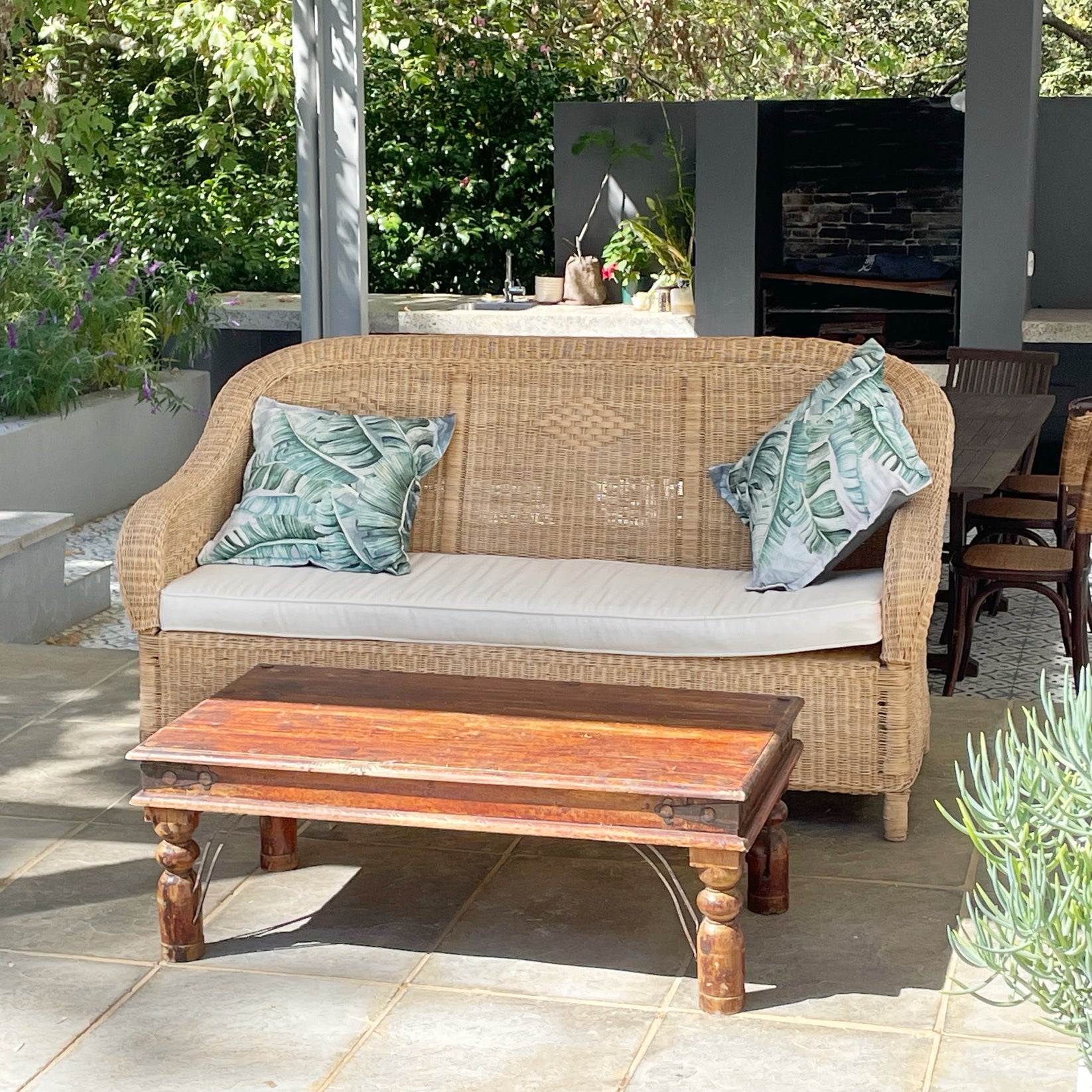 Classic Three Seater Malawi Couch – Malawi Furniture - 100% Authentic ...