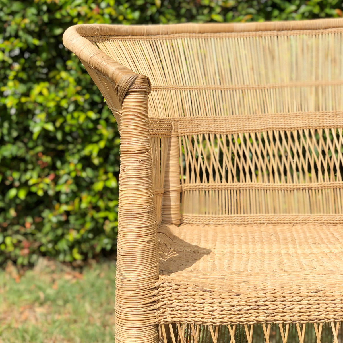 Traditional Malawi Cane Chair – Malawi Furniture - 100% Authentic ...