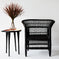 Traditional (Black) Malawi Cane Chair – Malawi Furniture