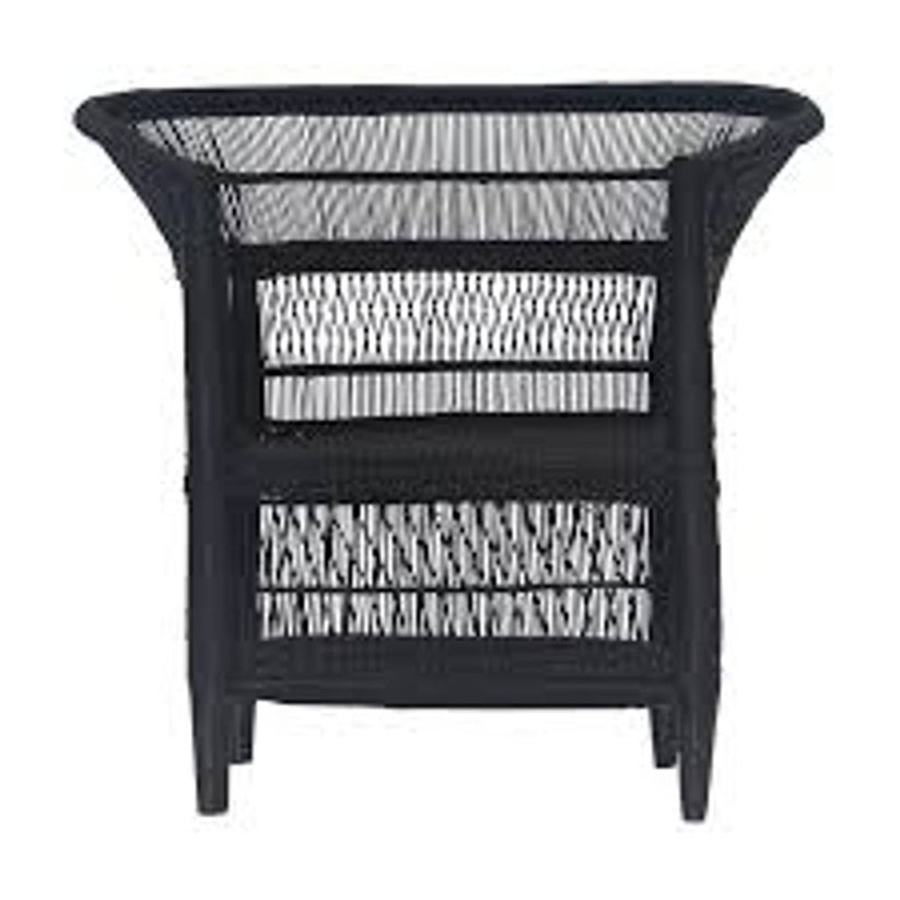 Traditional (Black) Malawi Cane Chair – Malawi Furniture - 100% ...